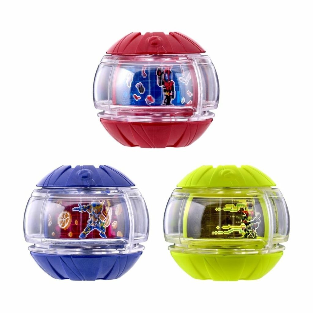 Bandai DX Legend Rider Capsule Kamen Rider Zetz Set 04 Resmi Original ...